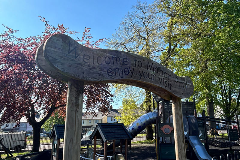 Manor Park and play area - Rushmoor Borough Council
